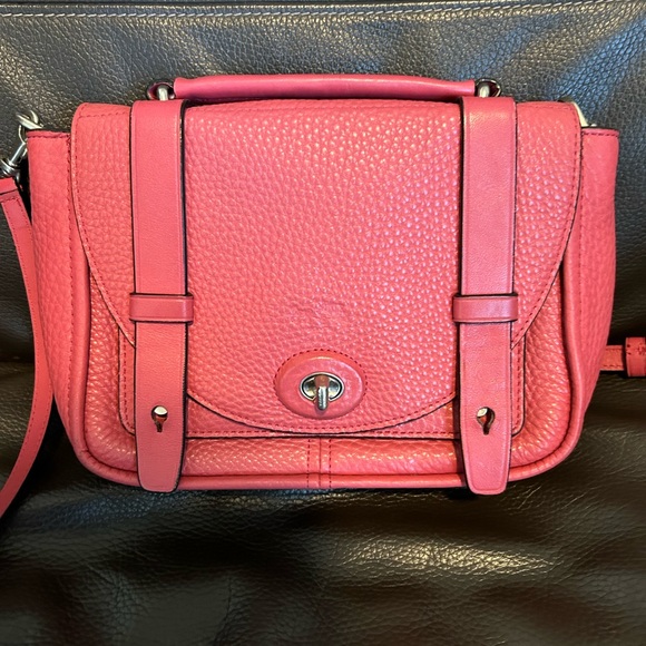 Coach | Bags | Coach Pebble Leather Mini Brooklyn Crossbody Excellent ...